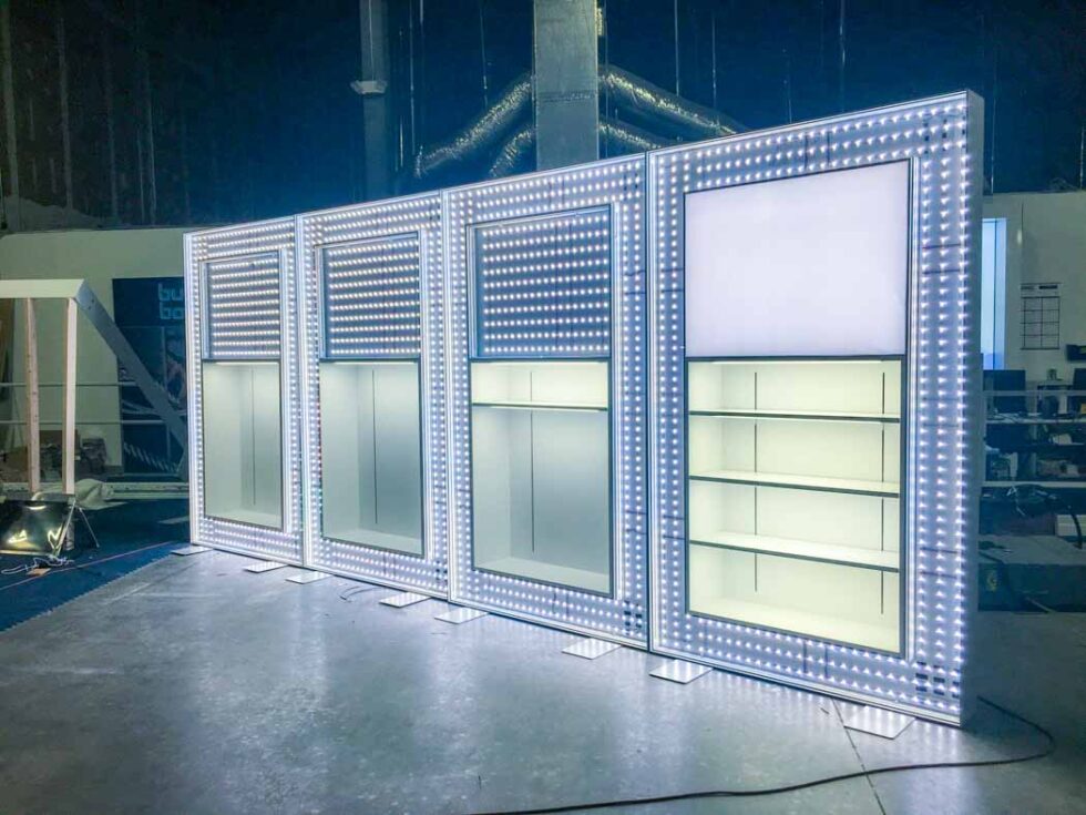 LED Shelving Display - SEG Systems