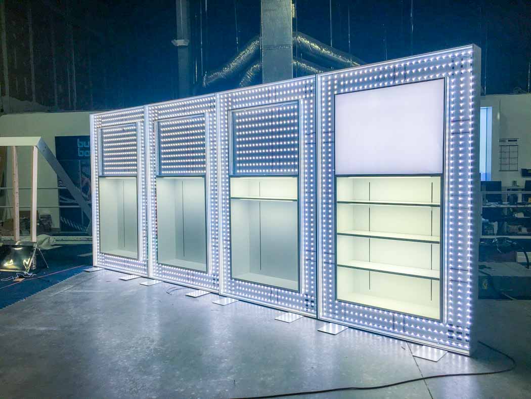 LED Shelving Display - SEG Systems