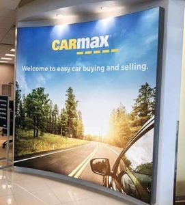 Curved Wall-Mounted Lightbox - SEG Systems