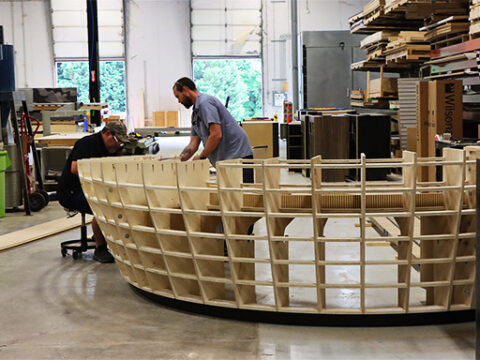 Millwork Desk: When We Say Custom, We Mean It - SEG Systems