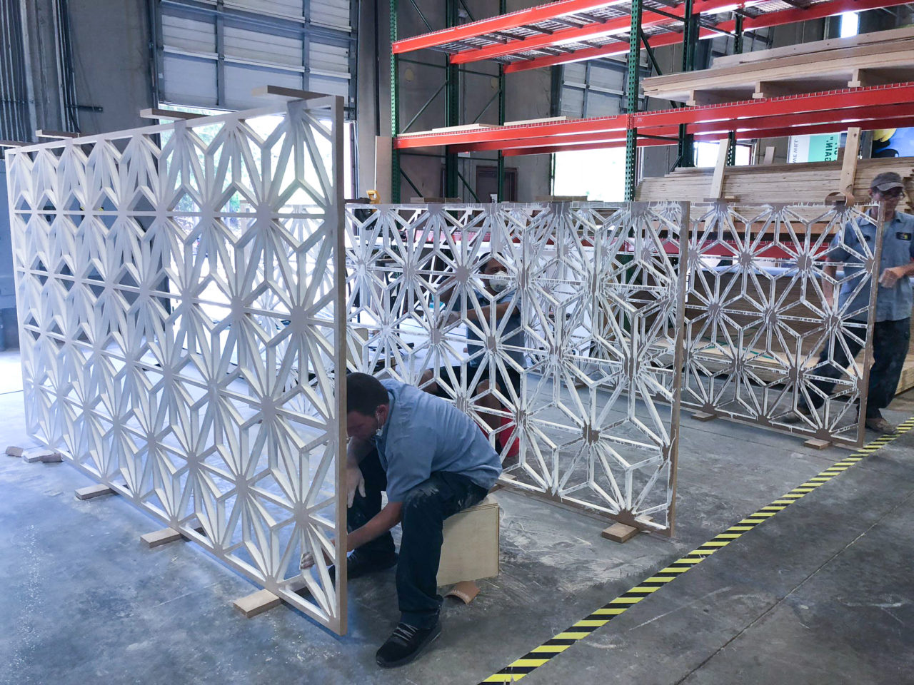 Millwork Room Divider - SEG Systems