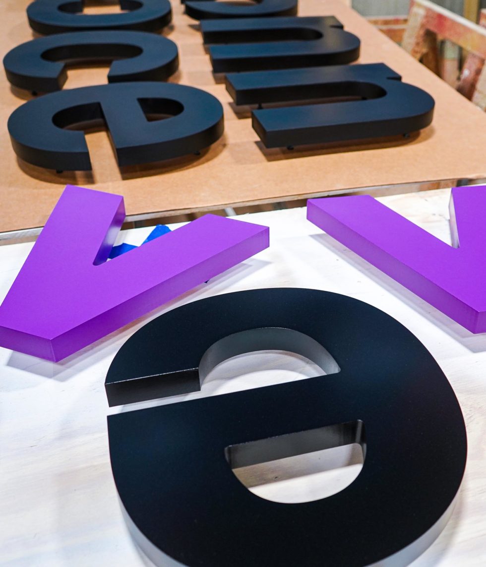 Suspended Signage and 3D Letters - SEG Systems