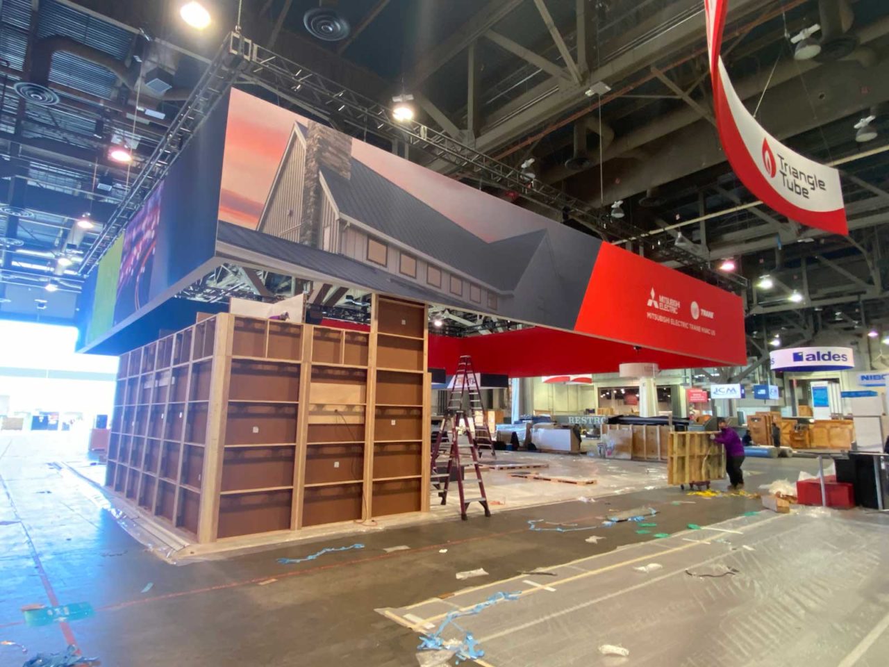 Seamless Trade Show Structure - SEG Systems