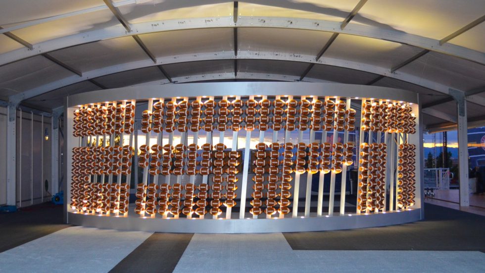 ESPN Custom Millwork Football Installation - SEG Systems