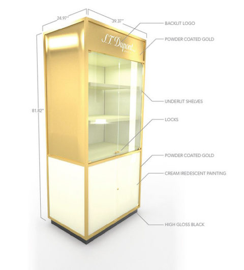 Custom Accessory Display Cases - SEG Systems